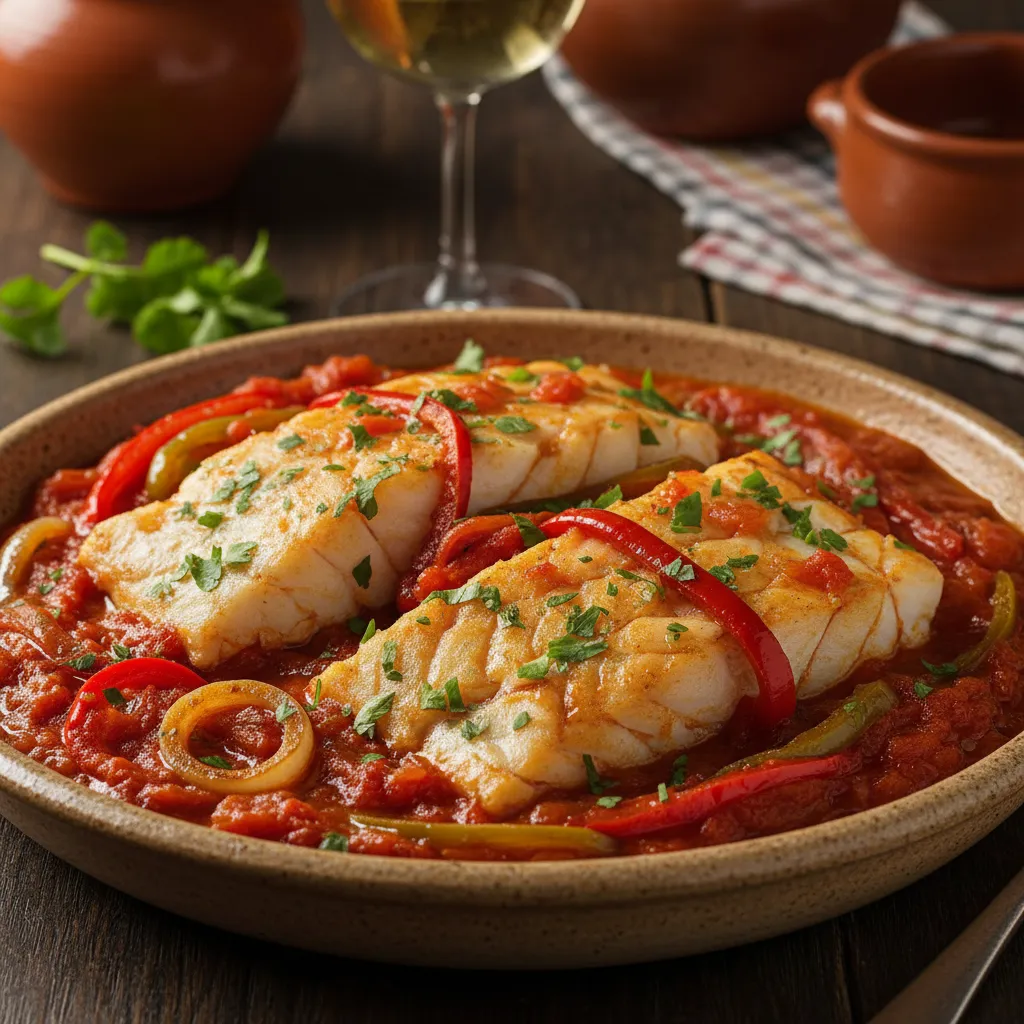 Bacalhau em Tomatada: Receita Tradicional Portuguesa